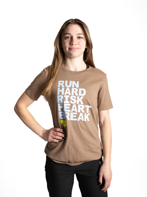 Heartbreak Run & Risk Women's Tee – Heartbreak Hill Running Company